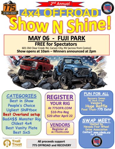 775 Offroad Recovery, Nevada Offroad 4x4 Rescue